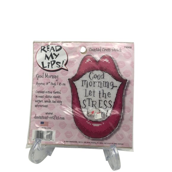 Dimensions | Office | Dimensions Good Morning Counted Cross Stitch Kit ...